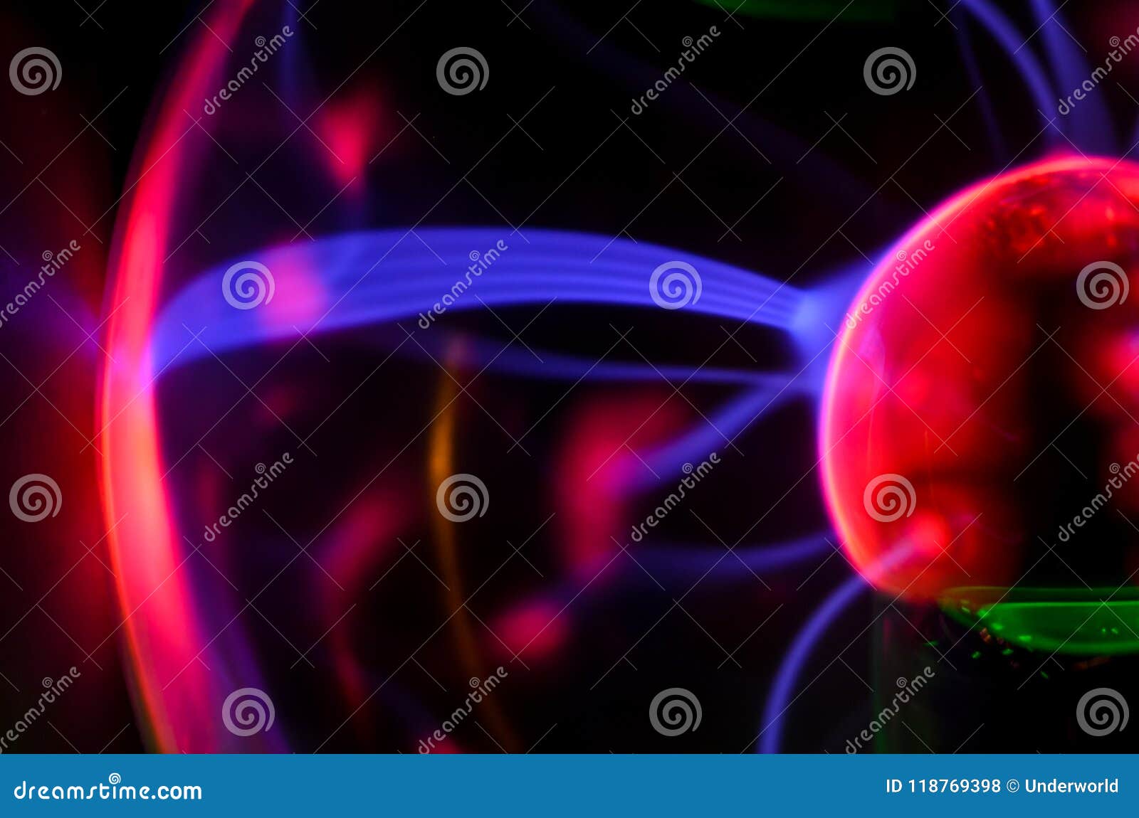 Tesla sphere stock photo. Image of blue, tesla, lamp - 118769398