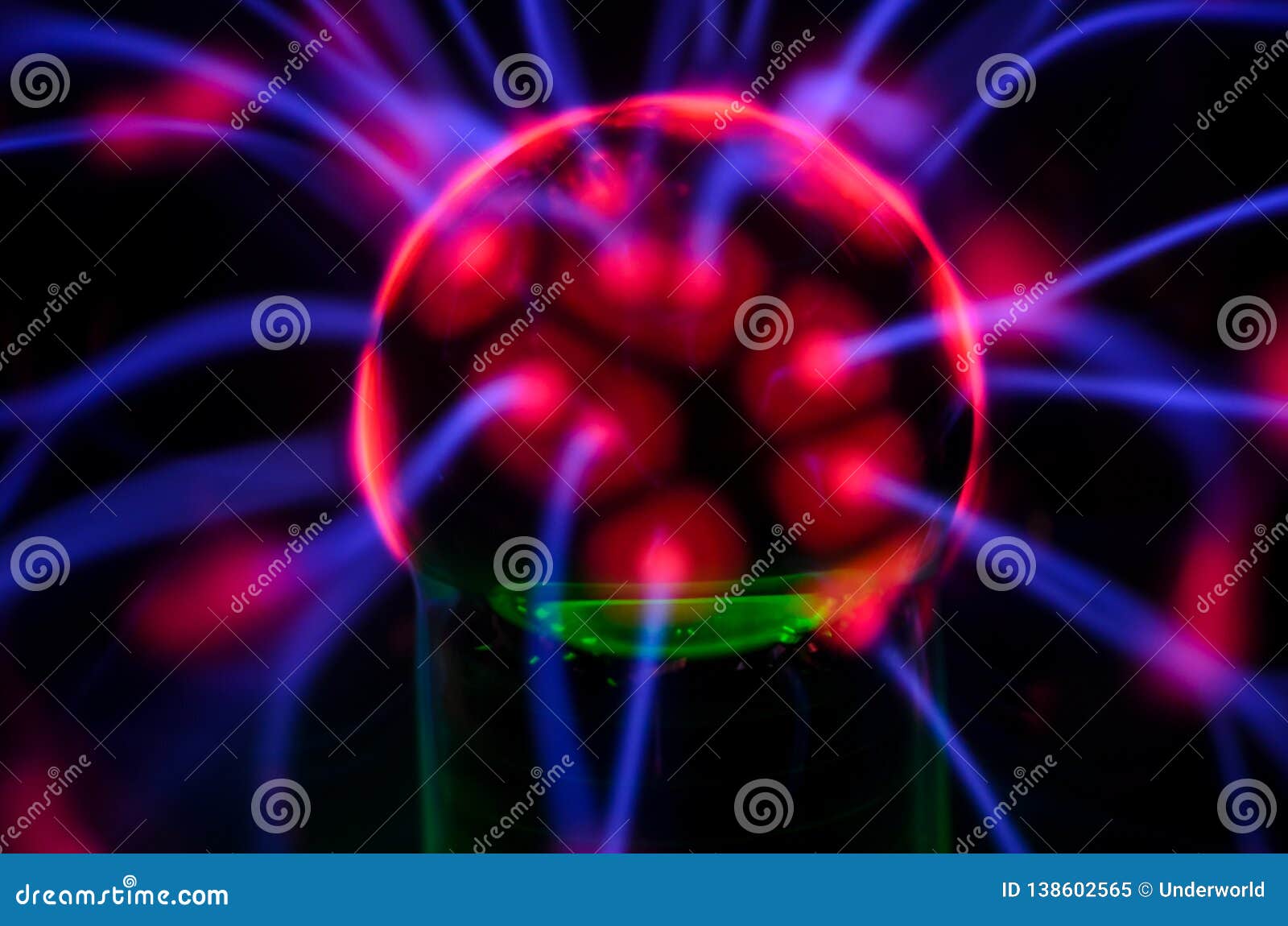 Tesla sphere stock image. Image of force, color, frequency - 138602565