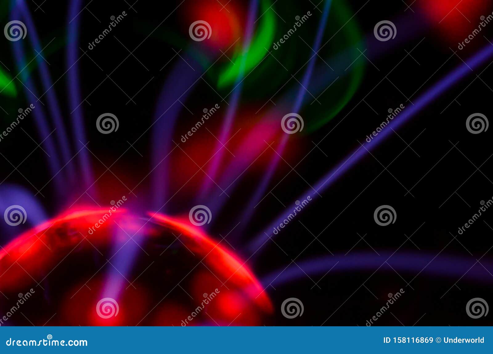 Tesla sphere stock image. Image of colored, electric - 158116869