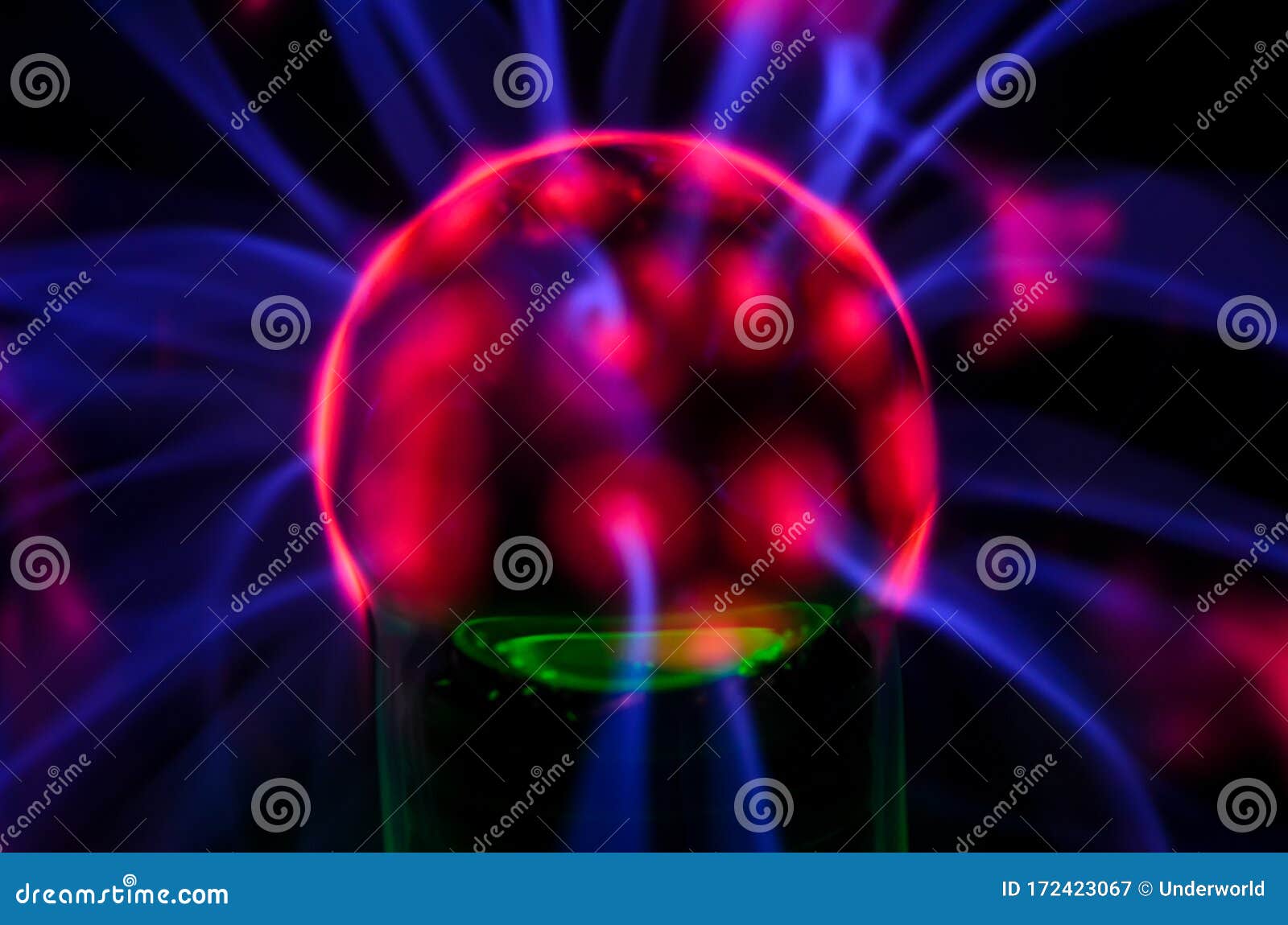 Tesla sphere stock image. Image of glow, cool, electrical - 172423067