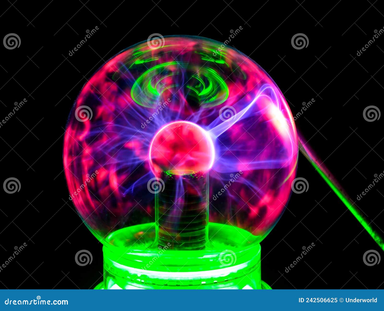 Tesla sphere stock image. Image of sphere, electric - 242506625