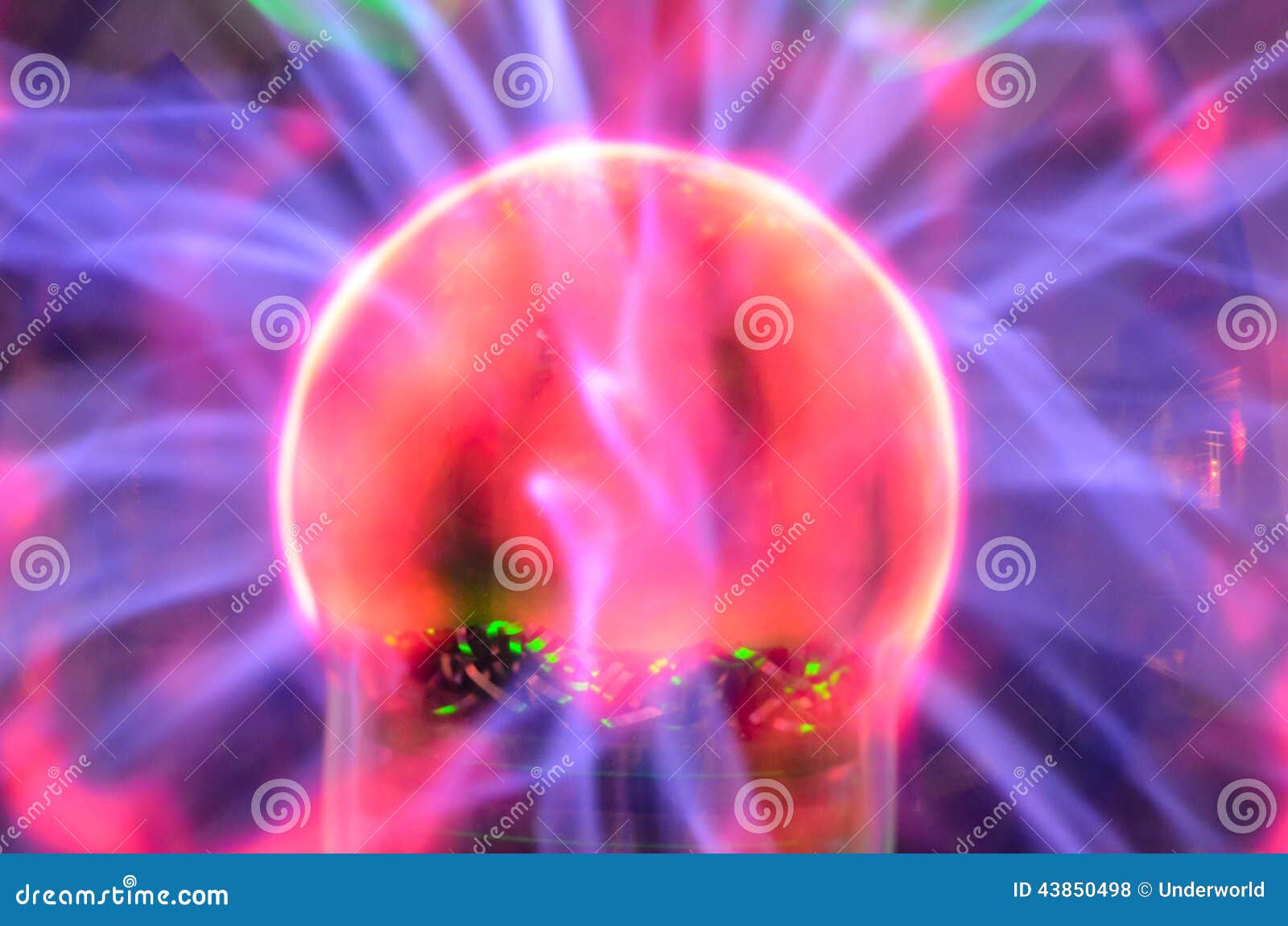 Tesla sphere stock photo. Image of ball, electrode, blue - 43850498