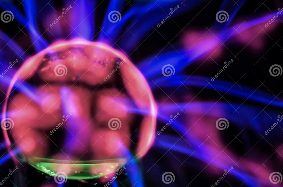 Tesla sphere stock image. Image of glow, electrical - 304584309