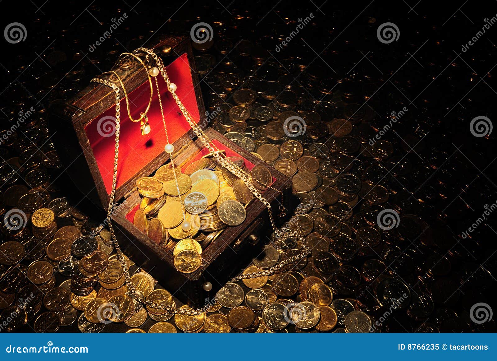 Tesouro imagem de stock. Imagem de conto, estofo, ninguém - 8766235