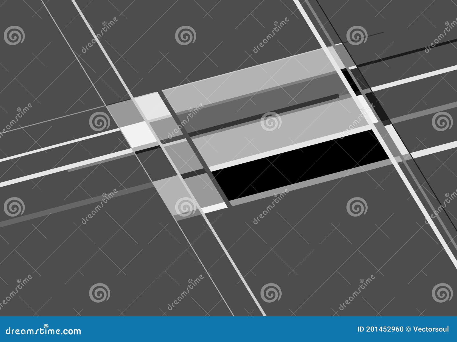 Tessallation, Mosaic Abstract Grayscale, Black and White and Geometric ...