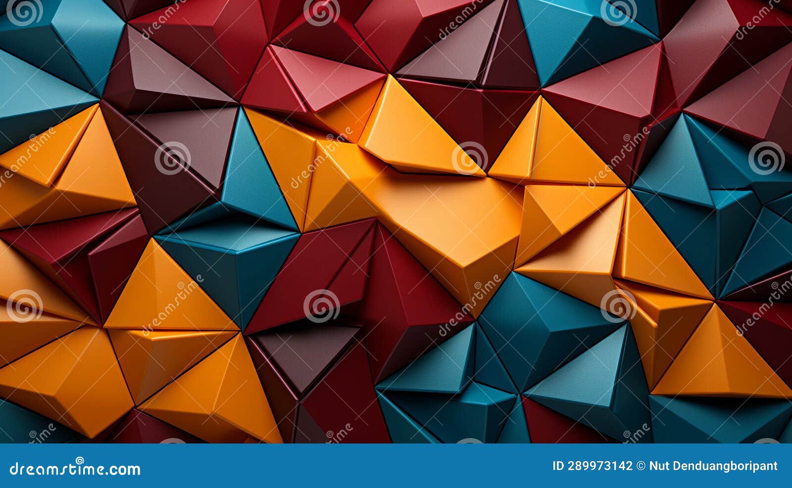 Tessellating Triangles: Abstract Patterns with Equilateral Shapes Stock ...