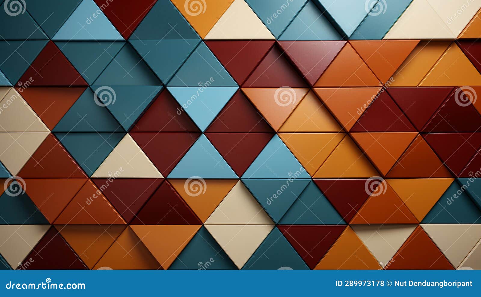 Tessellating Triangles: Abstract Patterns with Equilateral Shapes Stock ...