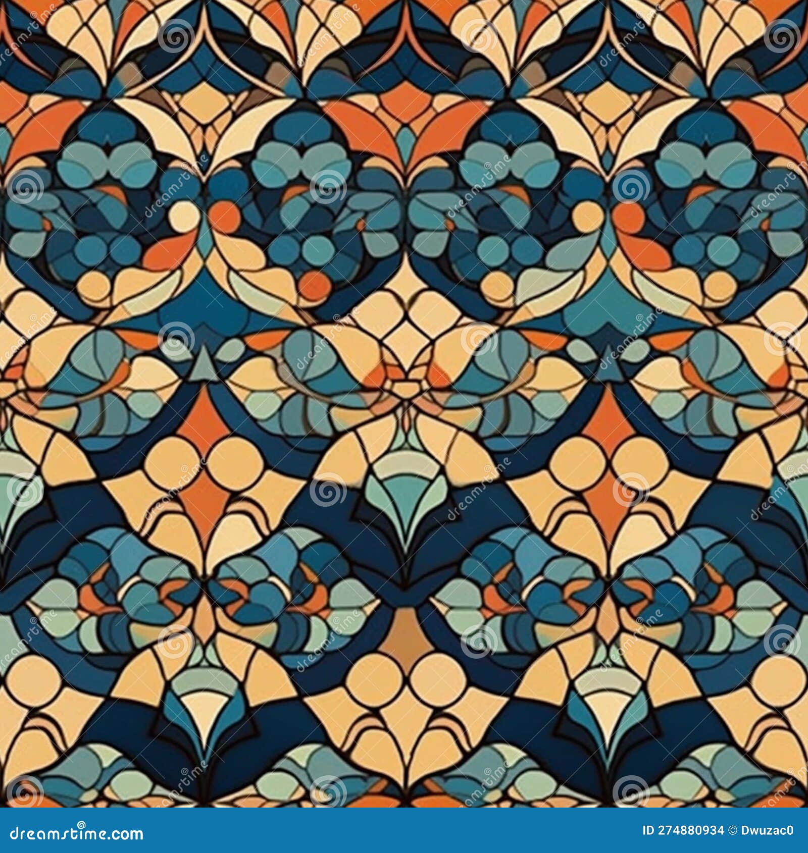 Tessellations Pattern Background Texture Design, Wallpaper, Seamless ...