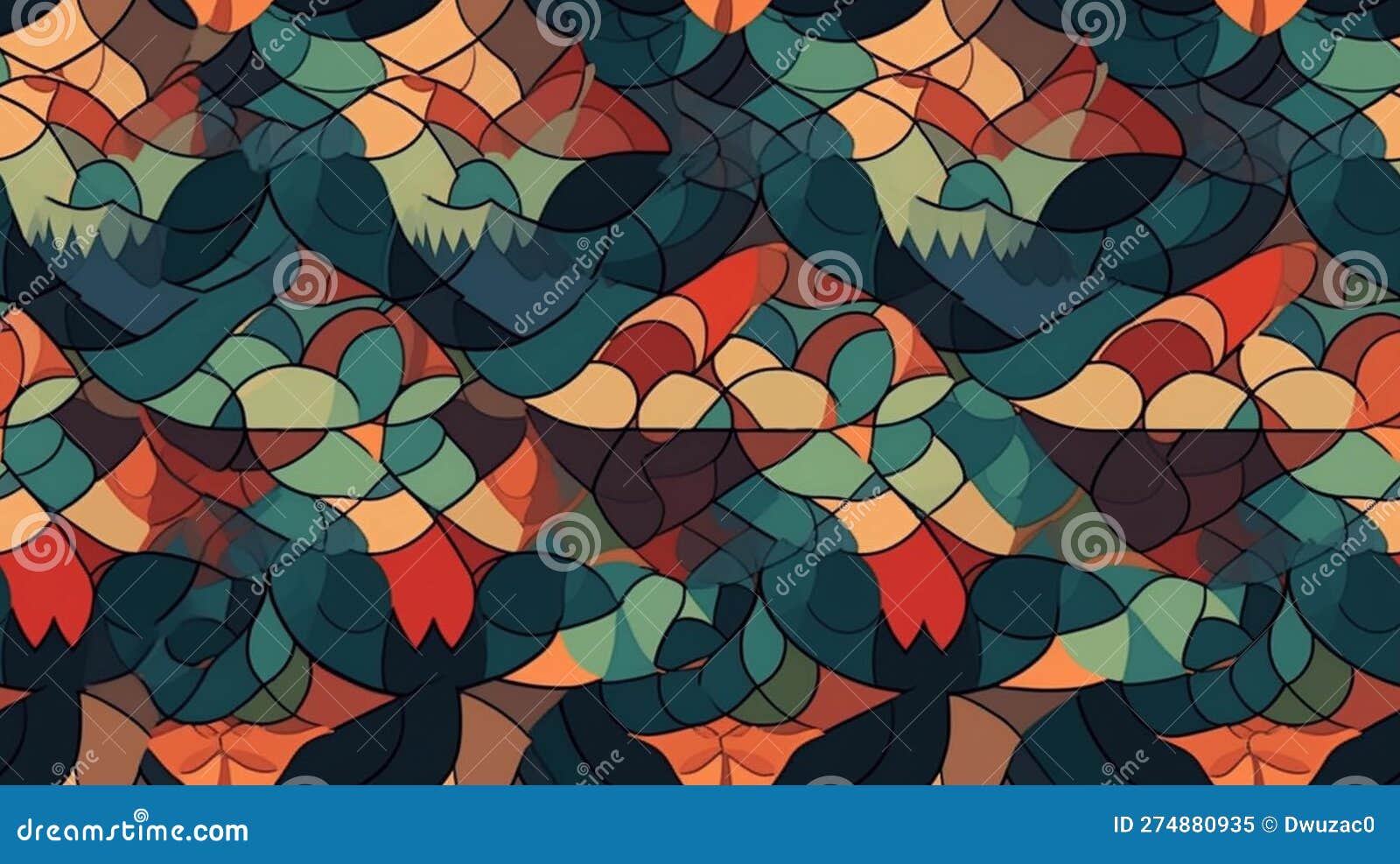 Tessellations Pattern Background Texture Design, Wallpaper, Seamless ...