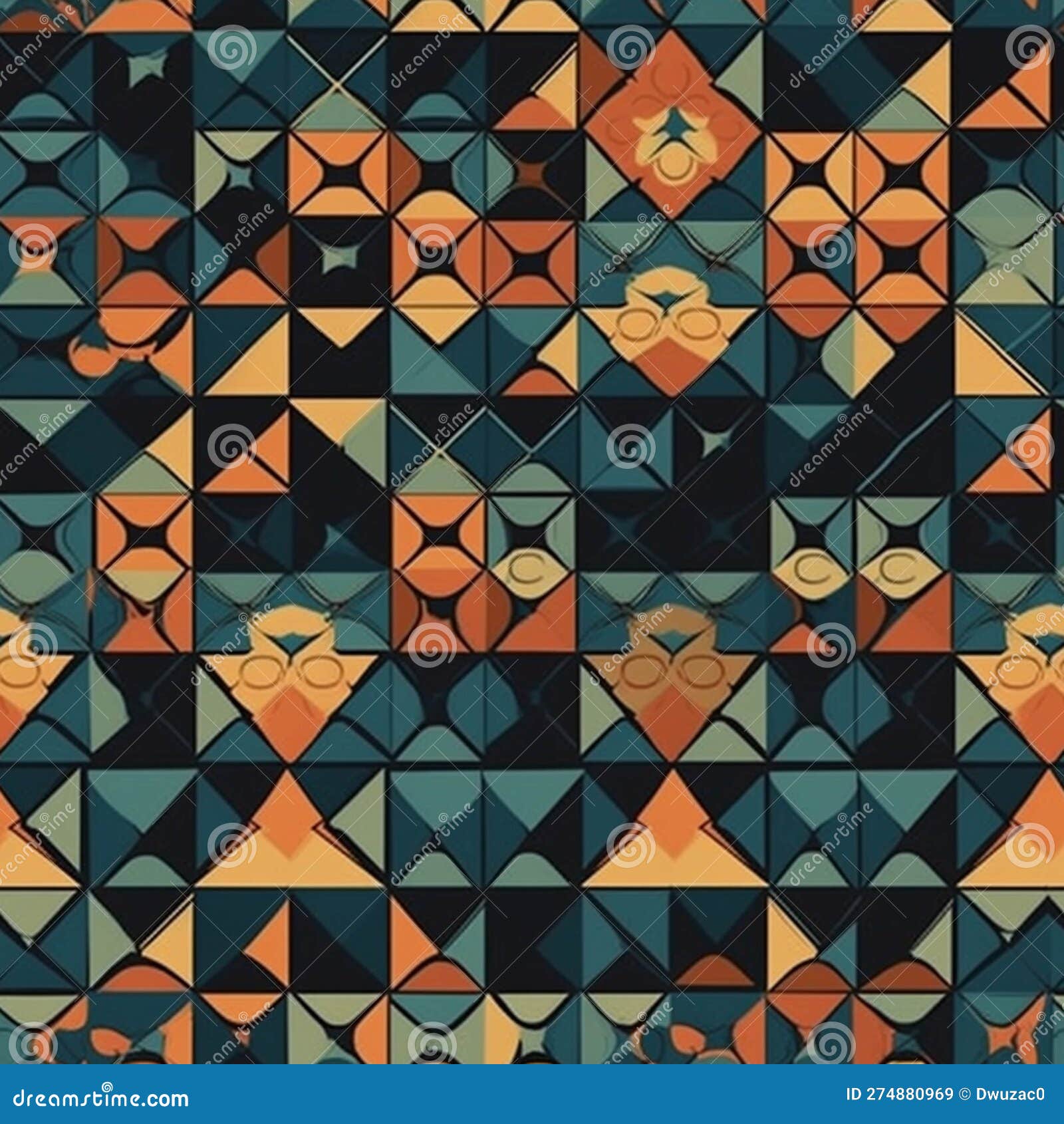 Tessellations Pattern Background Texture Design, Wallpaper, Seamless ...