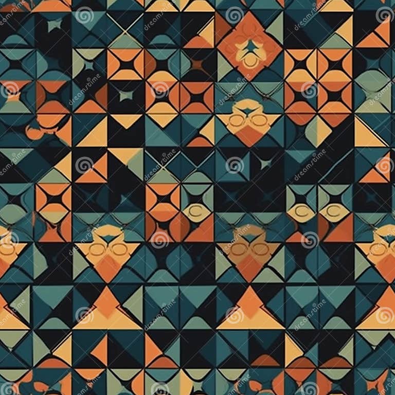 Tessellations Pattern Background Texture Design, Wallpaper, Seamless ...