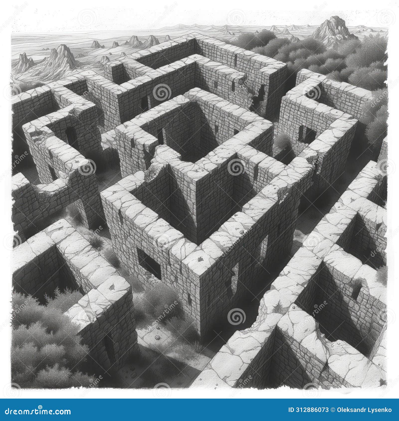 A Labyrinth Made Of Light Shifting And Changing Challenging Adventurers ...