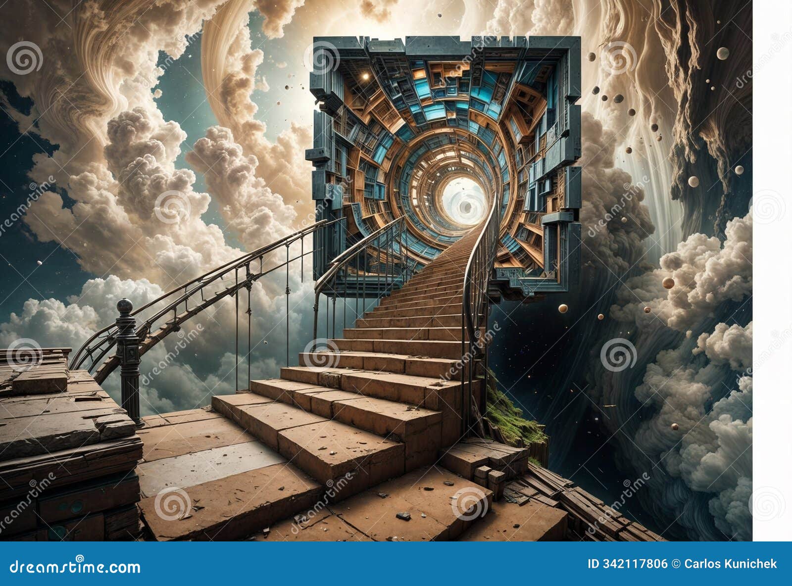 Tesseract Space, a Realm Beyond the Third Dimension, Where Time and ...