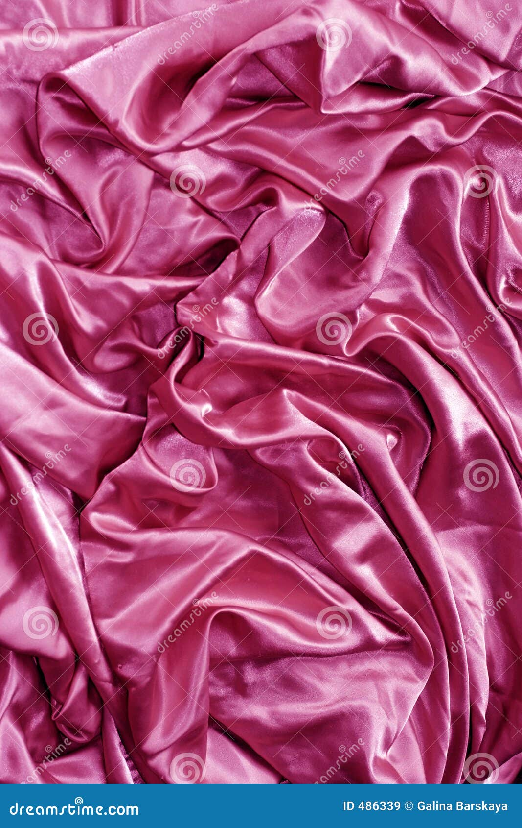 Tessuto Di Seta Spiegazzato Colore Rosa Immagine Stock - Immagine di ...