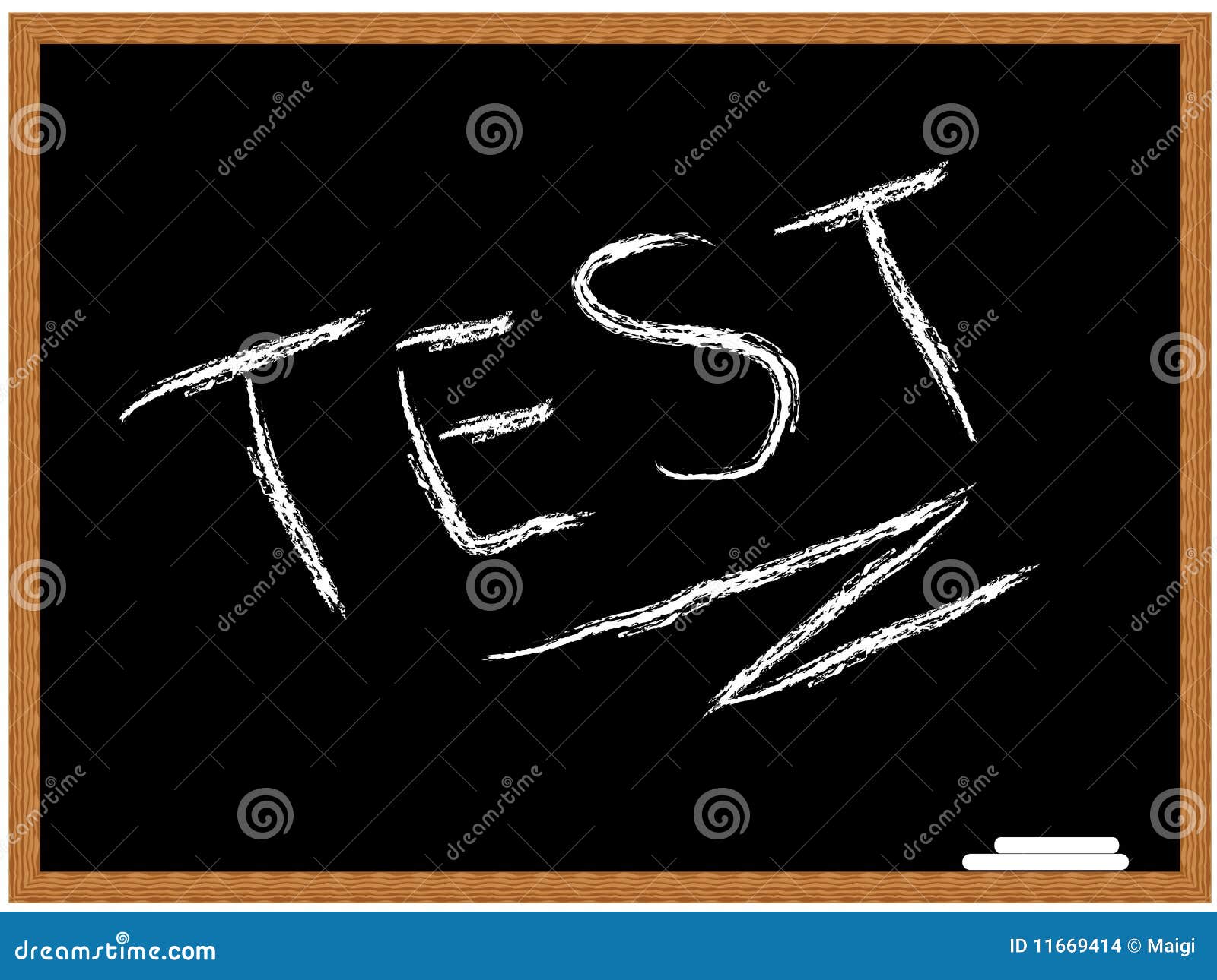 Test stock vector. Illustration of research, educational - 11669414