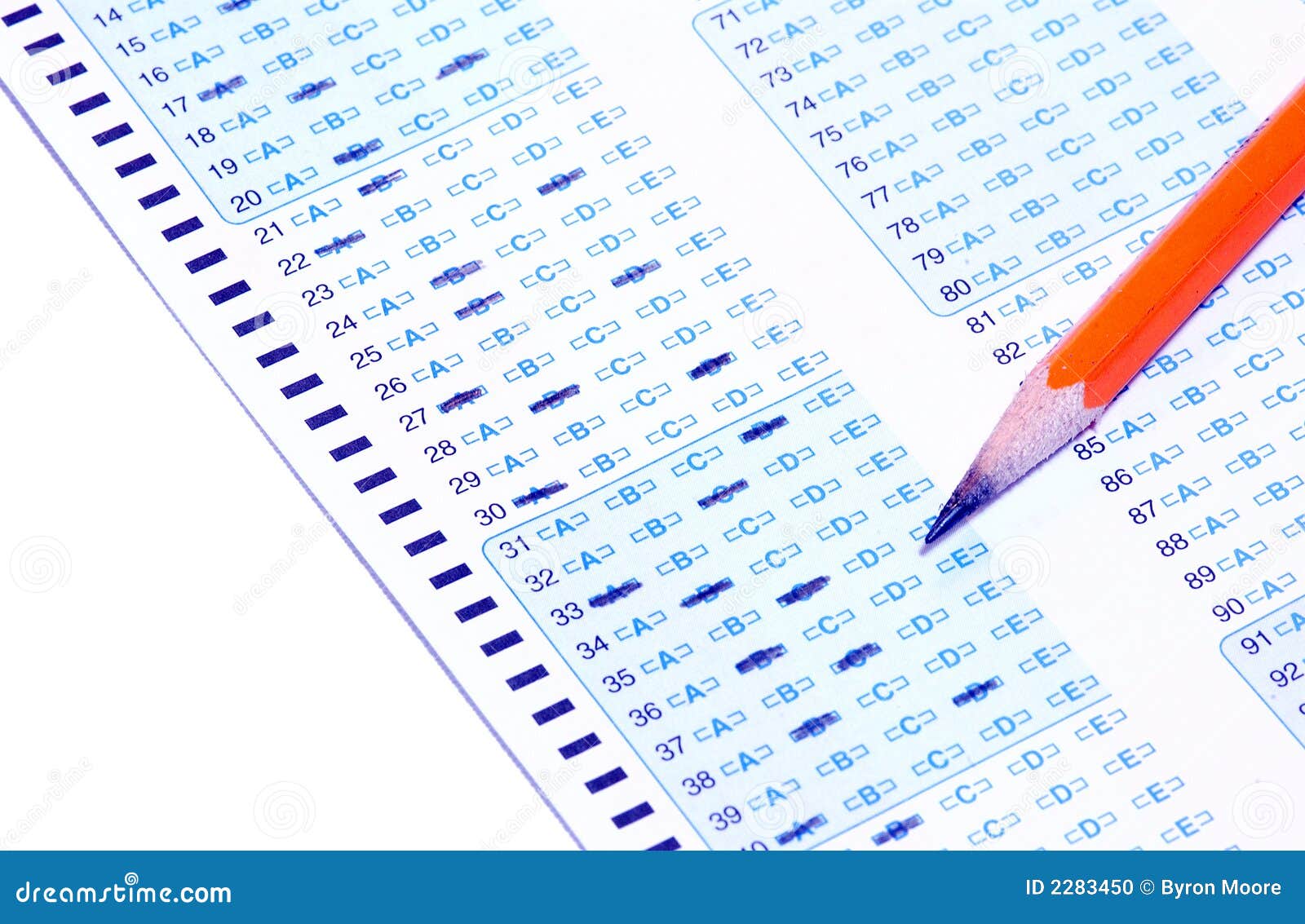 Test stock photo. Image of document, frame, checkbox, question - 2283450