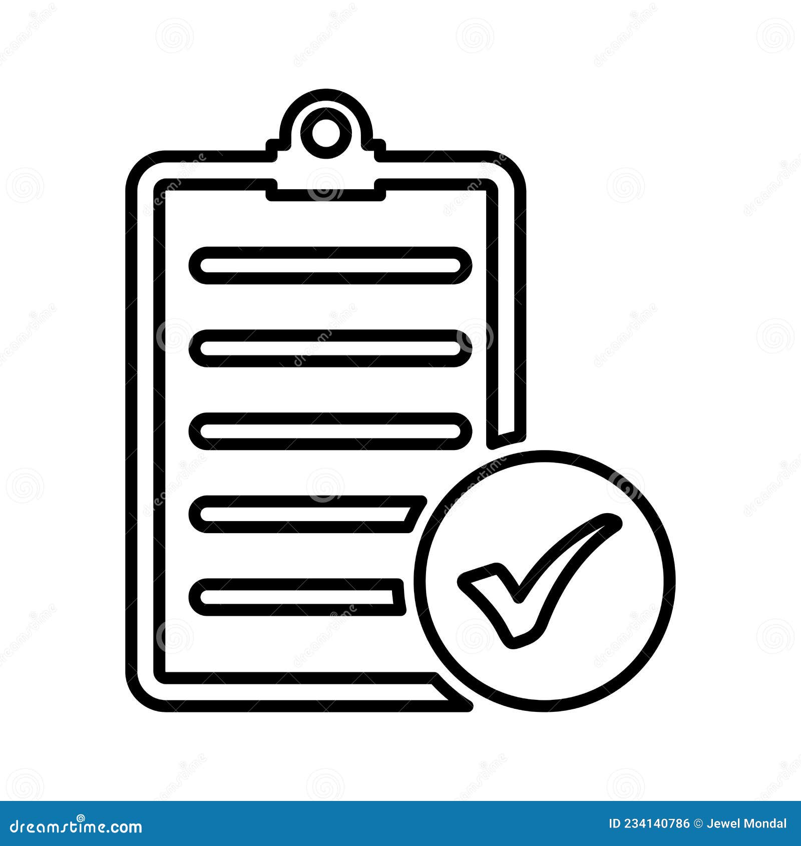 Test, Check, Order, Report Editable Vector Graphics. Stock Vector ...