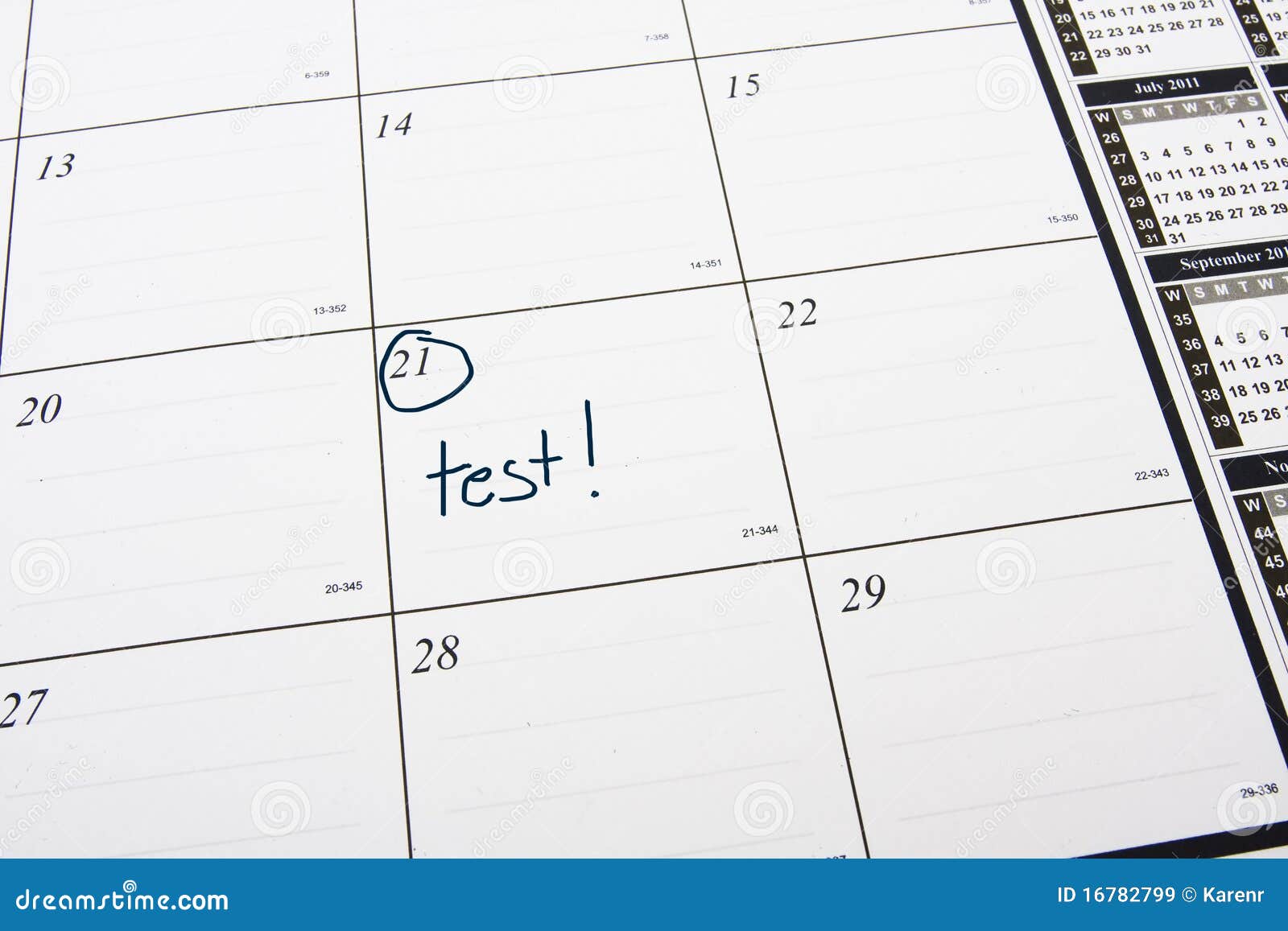 Test Day stock image. Image of education, learn, exam - 16782799