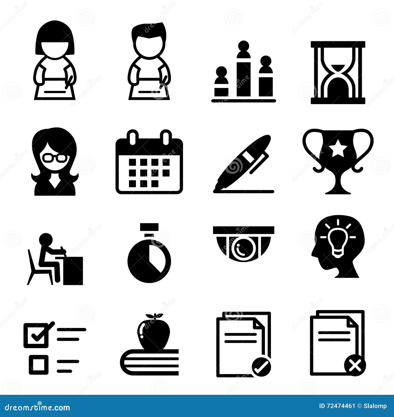 Survey Icon Vector Isolated On White Background, Survey Sign , Question ...