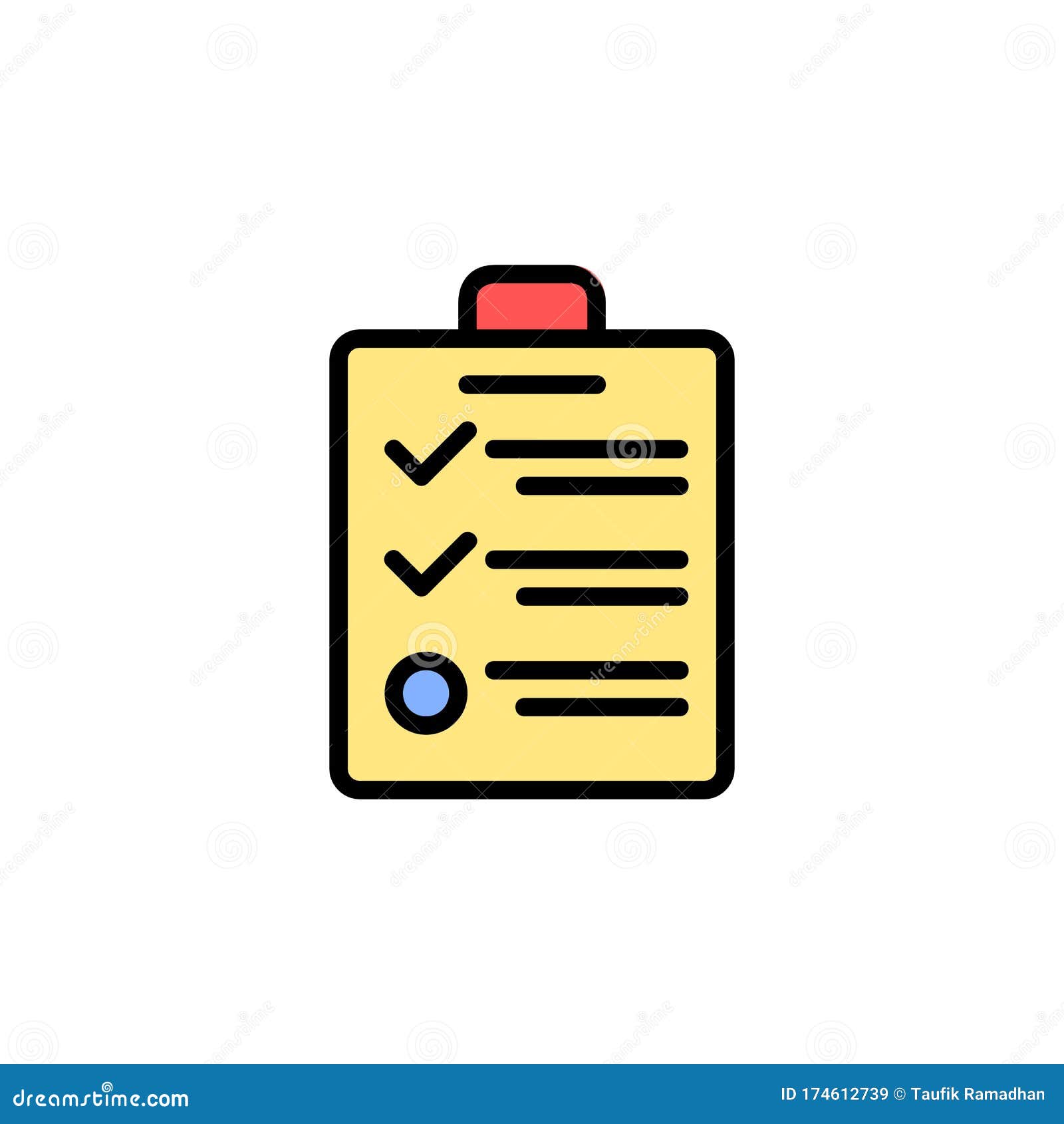 Test Icon. Online Learning Icon. Perfect for Application, Web, Logo and ...