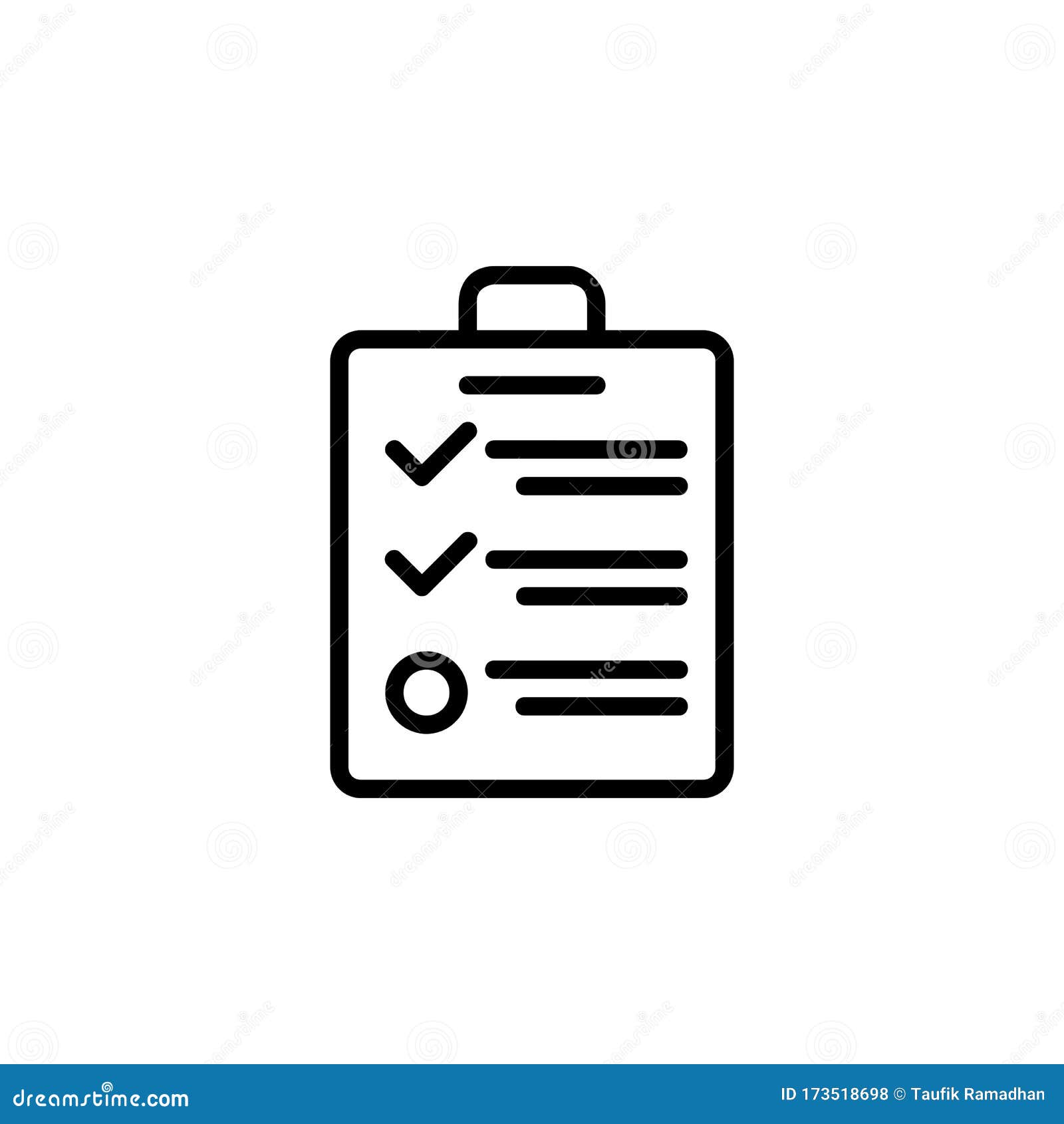 Test Icon. Online Learning Icon. Perfect for Application, Web, Logo and ...