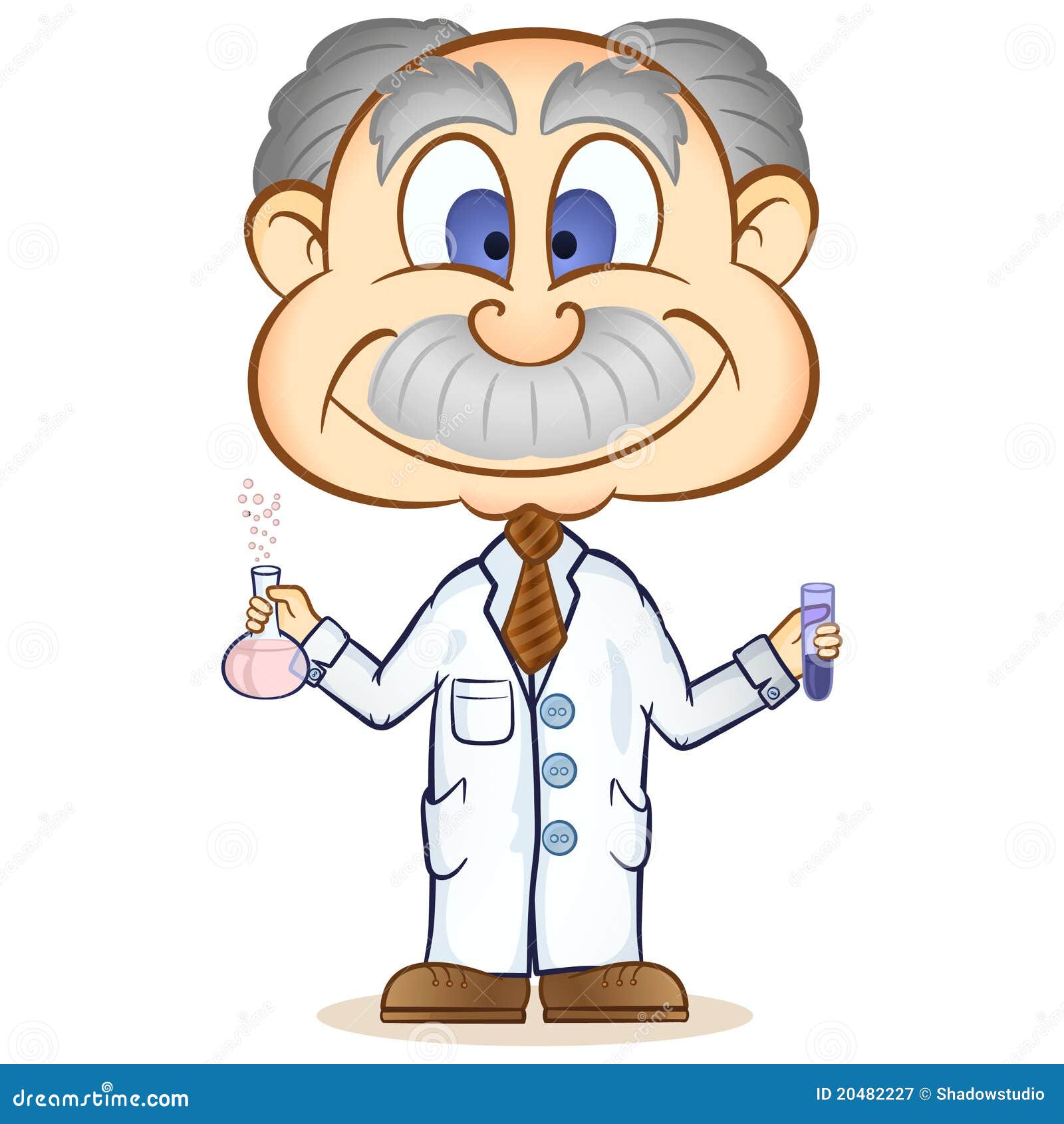 Test in lab stock vector. Illustration of technician - 20482227