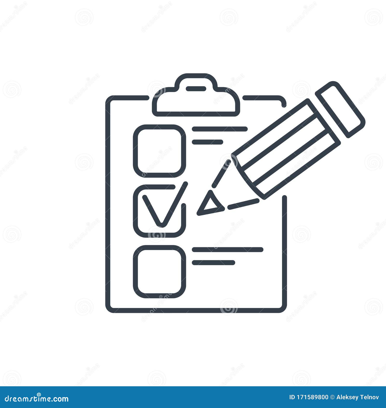 Test Line Icon stock vector. Illustration of mark, line - 171589800