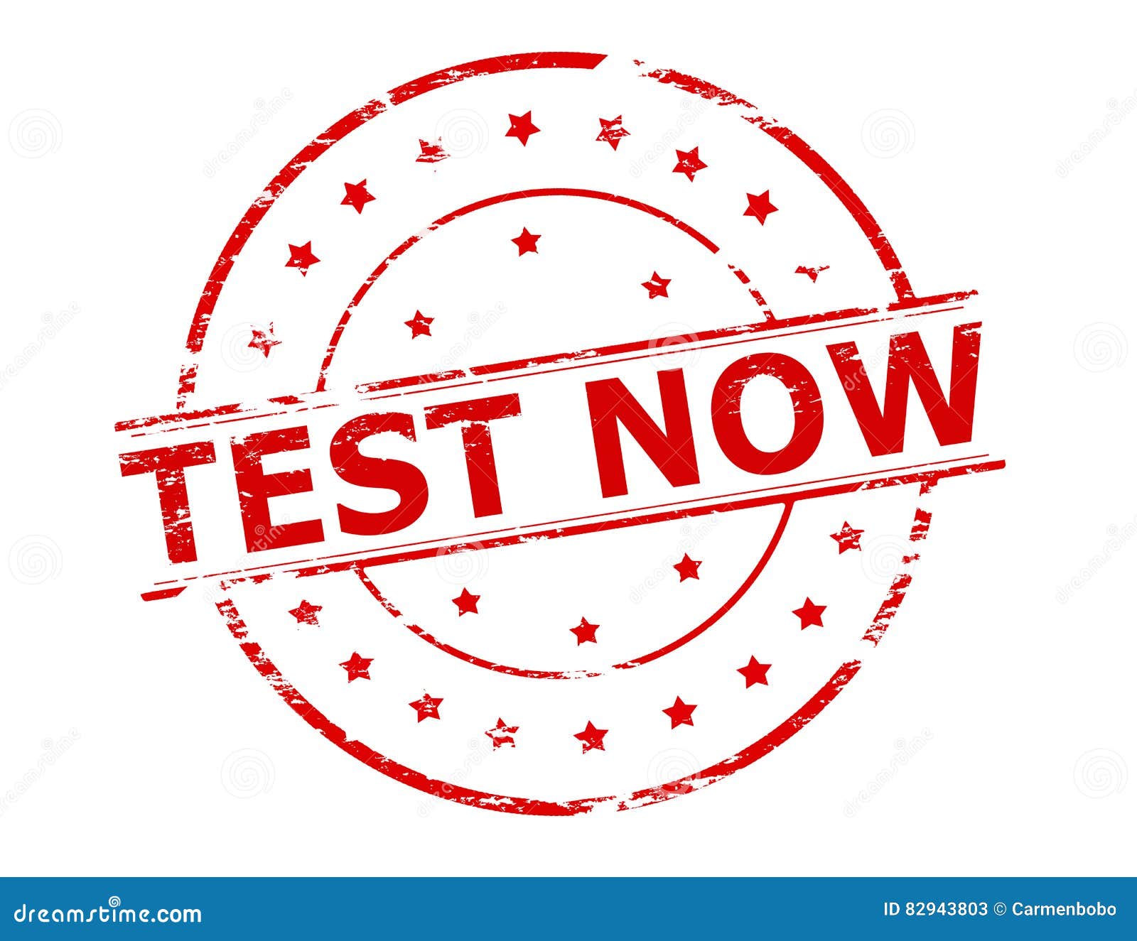 Test now stock vector. Illustration of stamp, concept - 82943803