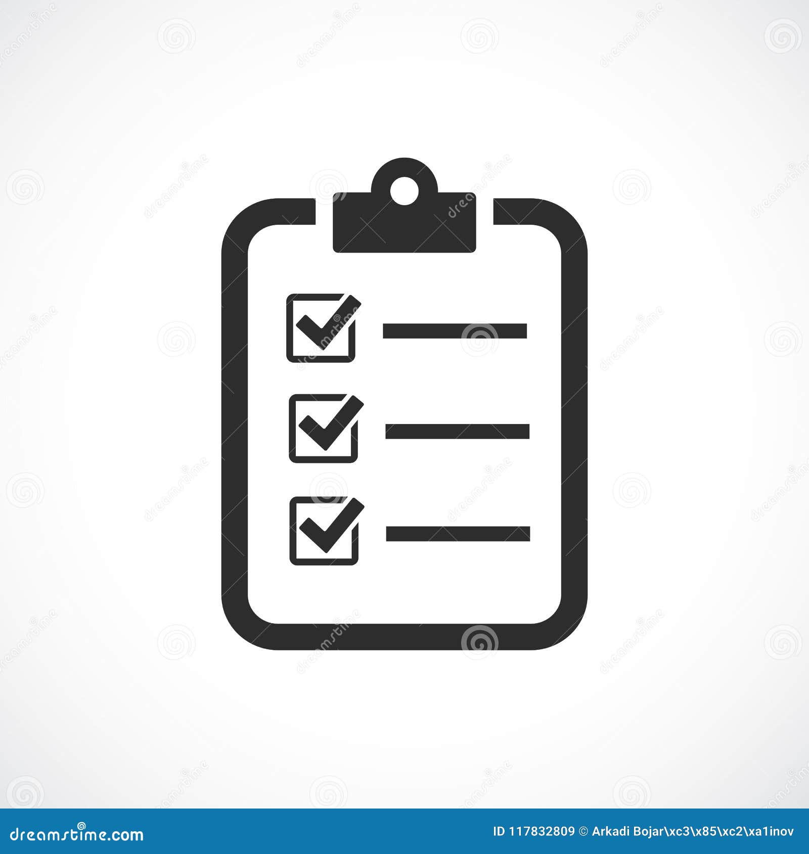 Test Quiz Vector Icon On White Background. Flat Vector Test Quiz Icon ...