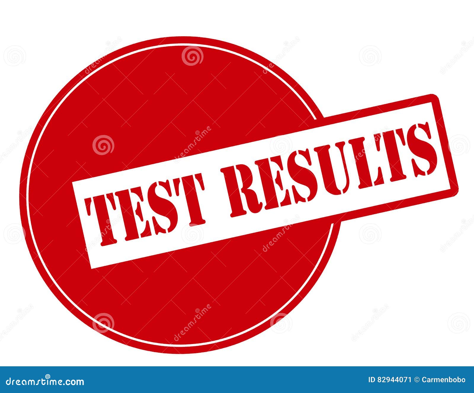 Test results stock vector. Illustration of concept, inside - 82944071