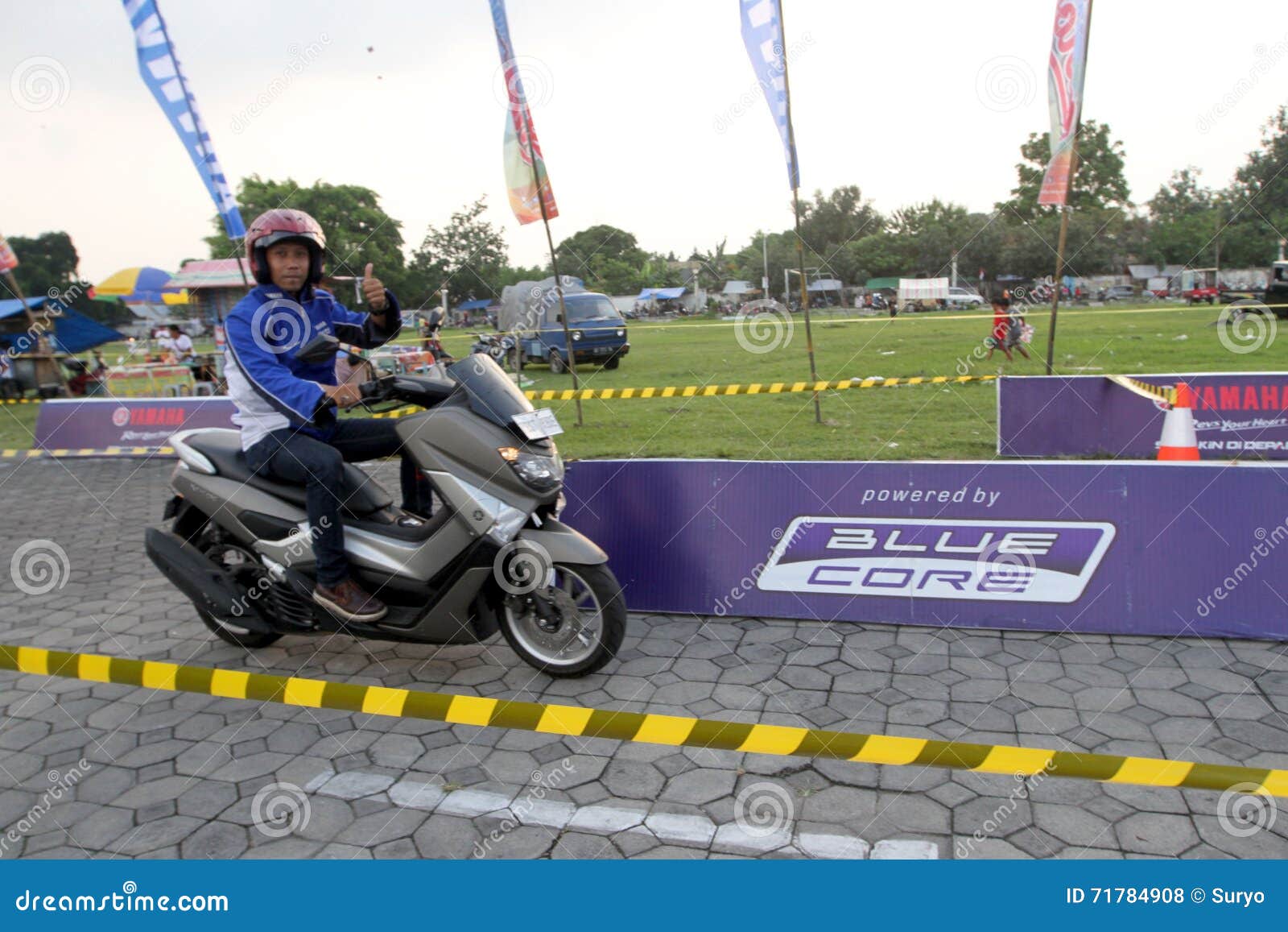 Test ride editorial stock photo. Image of ride, yamaha - 71784908