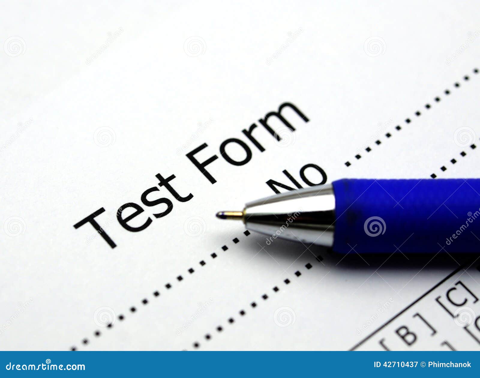 Test score sheet stock image. Image of circle, answer - 42710437
