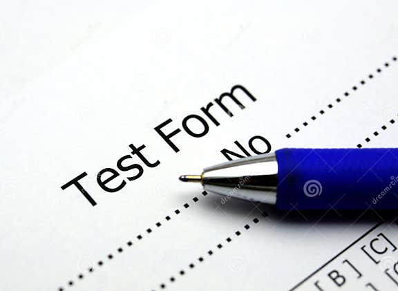 Test score sheet stock image. Image of circle, answer - 42710437