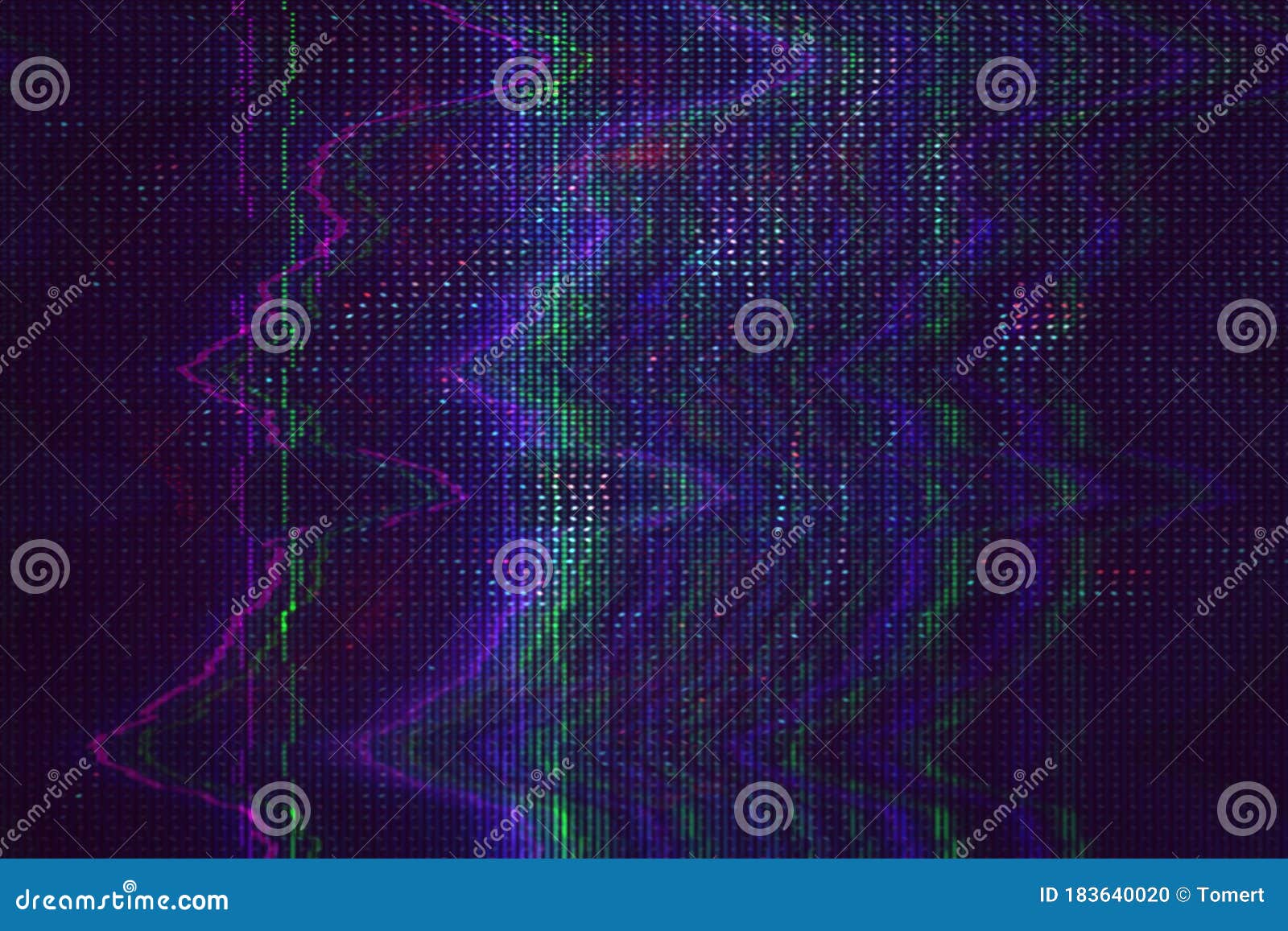 Glitch Abstract Background Distortion Texture Stock Image ...