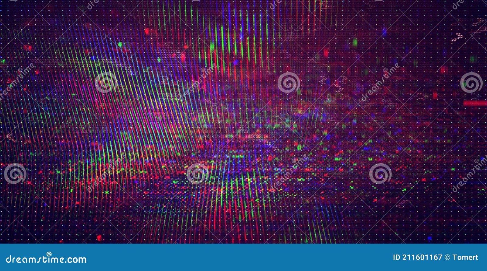 Test Screen Glitch Texture Background Stock Illustration - Illustration ...