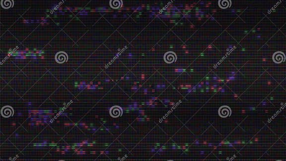 Test Screen Glitch Texture stock vector. Illustration of line - 105162919
