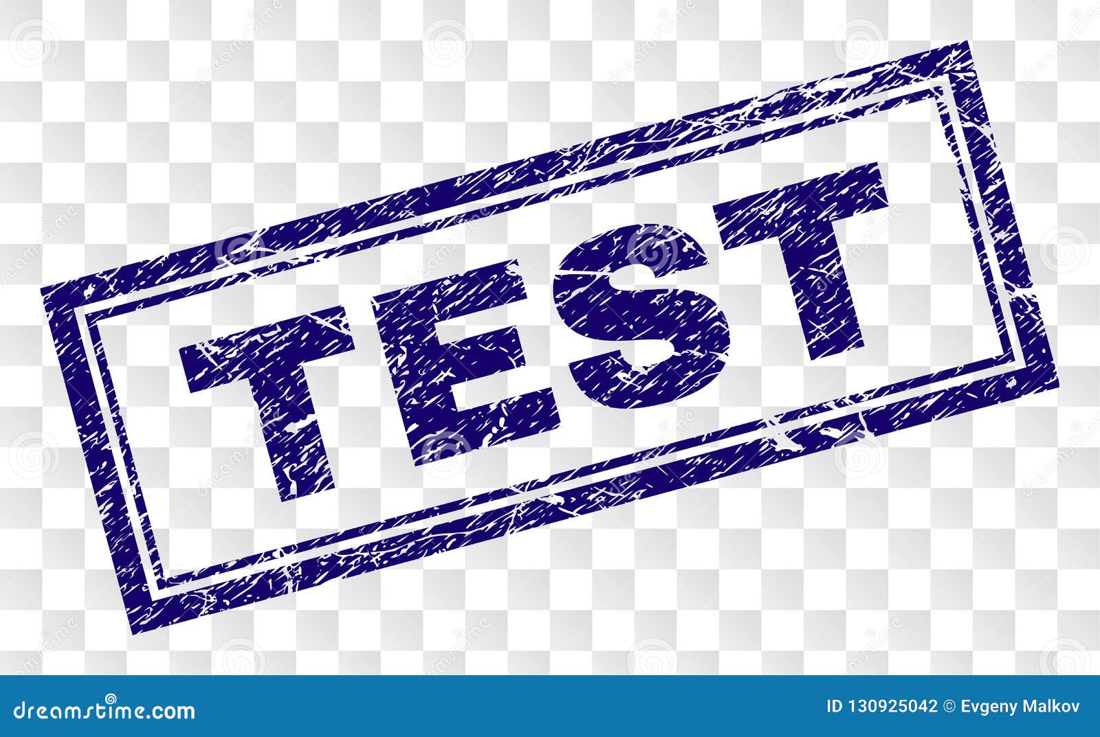 Scratched TEST Rectangle Stamp Stock Vector - Illustration of mark ...