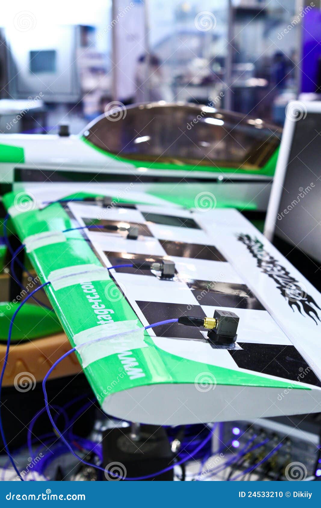 Test Stand model airplane editorial image. Image of aeronautic - 24533210