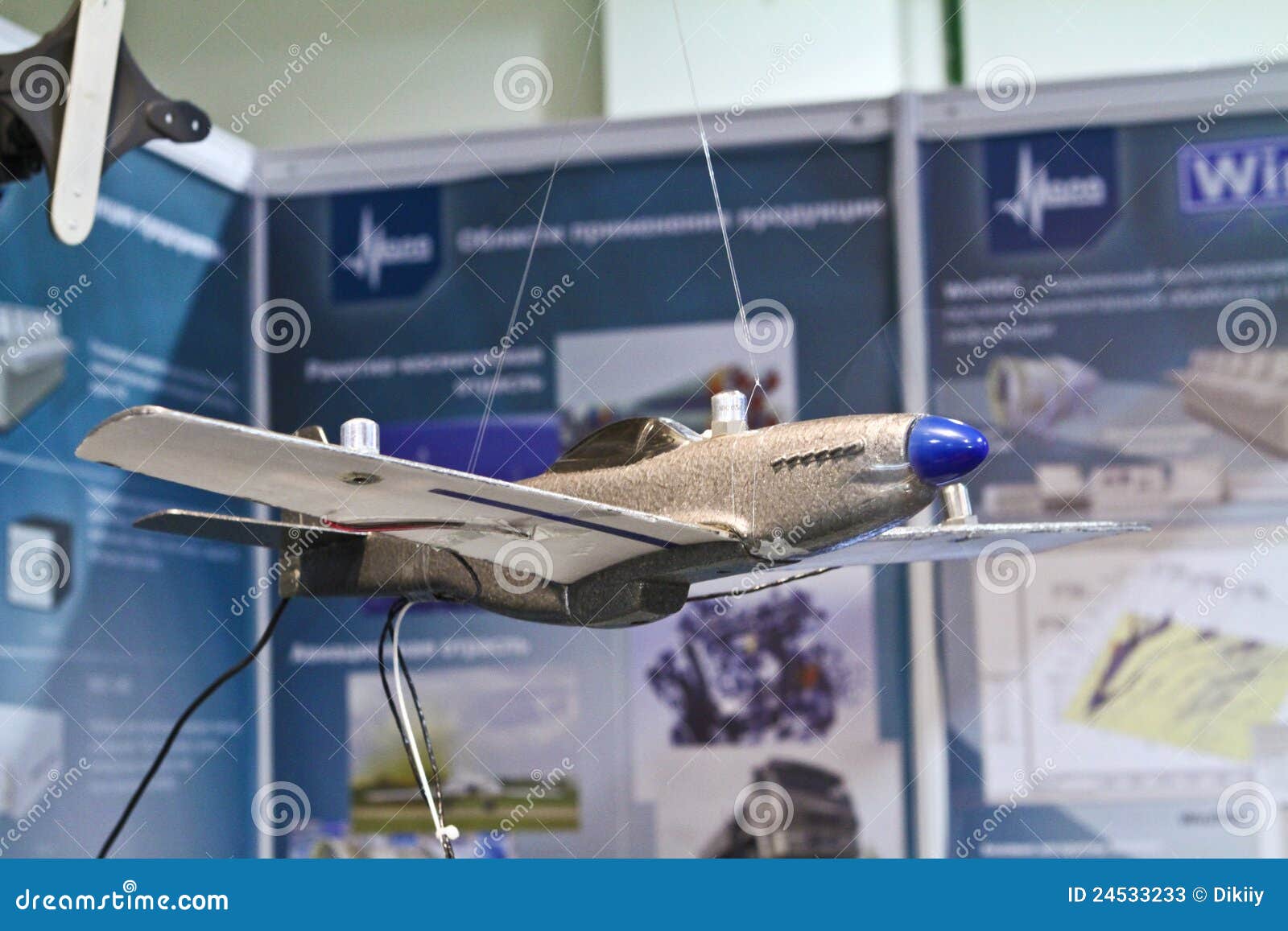 Test Stand model airplane editorial stock photo. Image of equipment ...