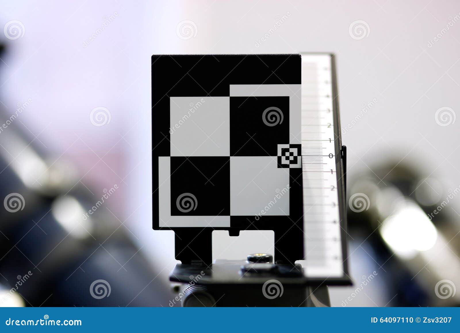 Test Target for Checking Camera Lens Stock Photo - Image of table ...