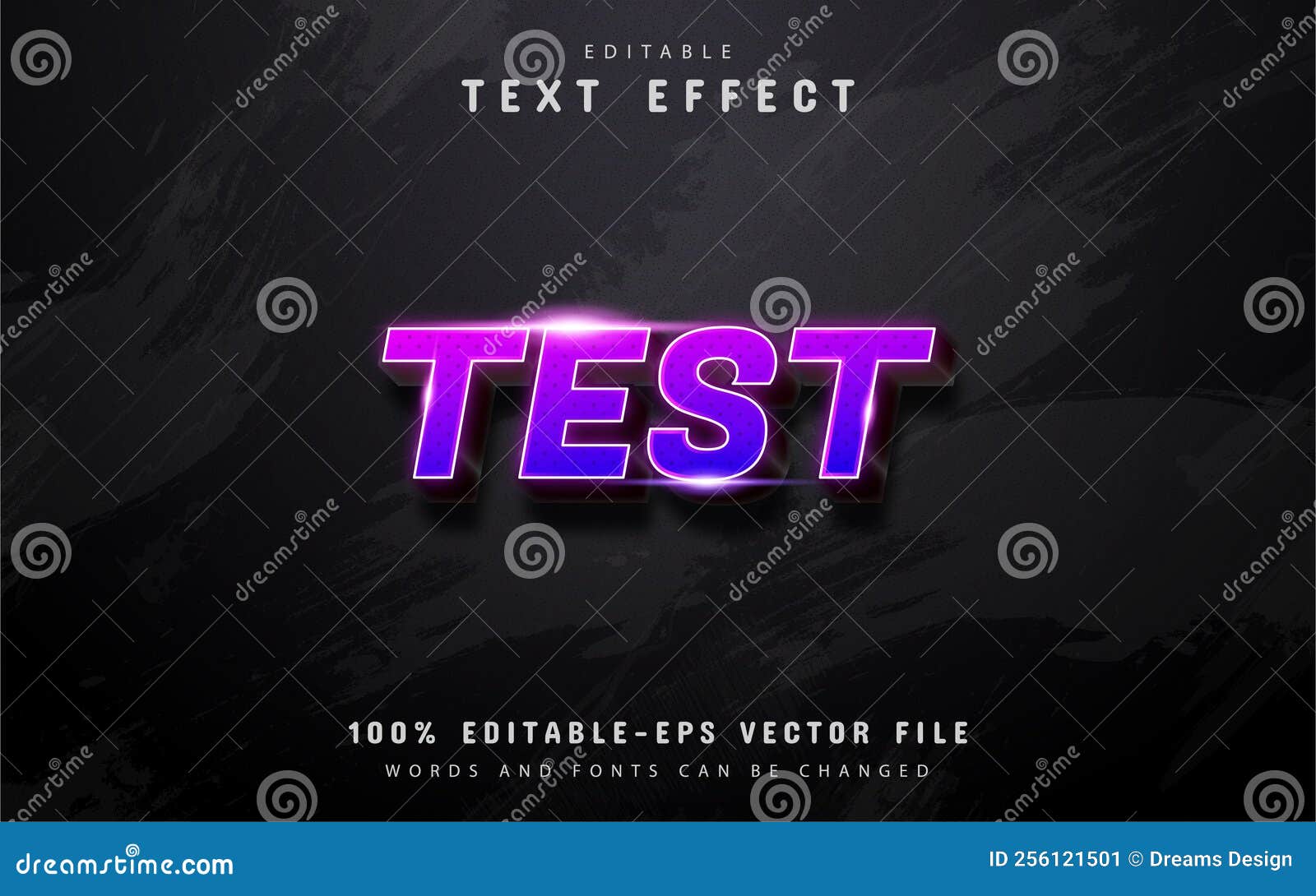 Test Text - Purple Gradient Text Effect Stock Vector - Illustration of ... Test Text - Purple Gradient Text Effect Stock Vector - Illustration of ...