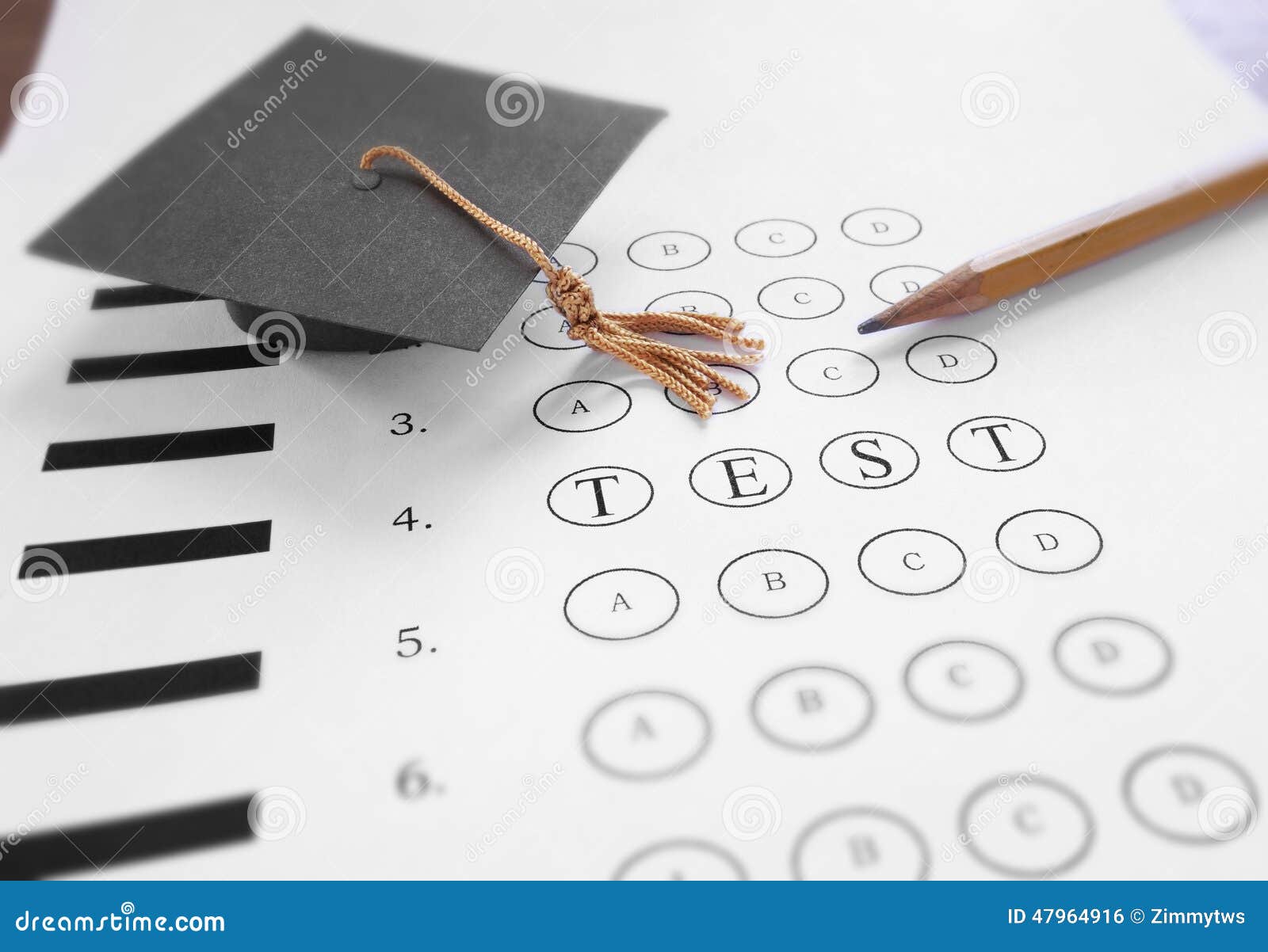 Multiple Graduation Caps Tossed In The Air During A Ceremony Stock ...