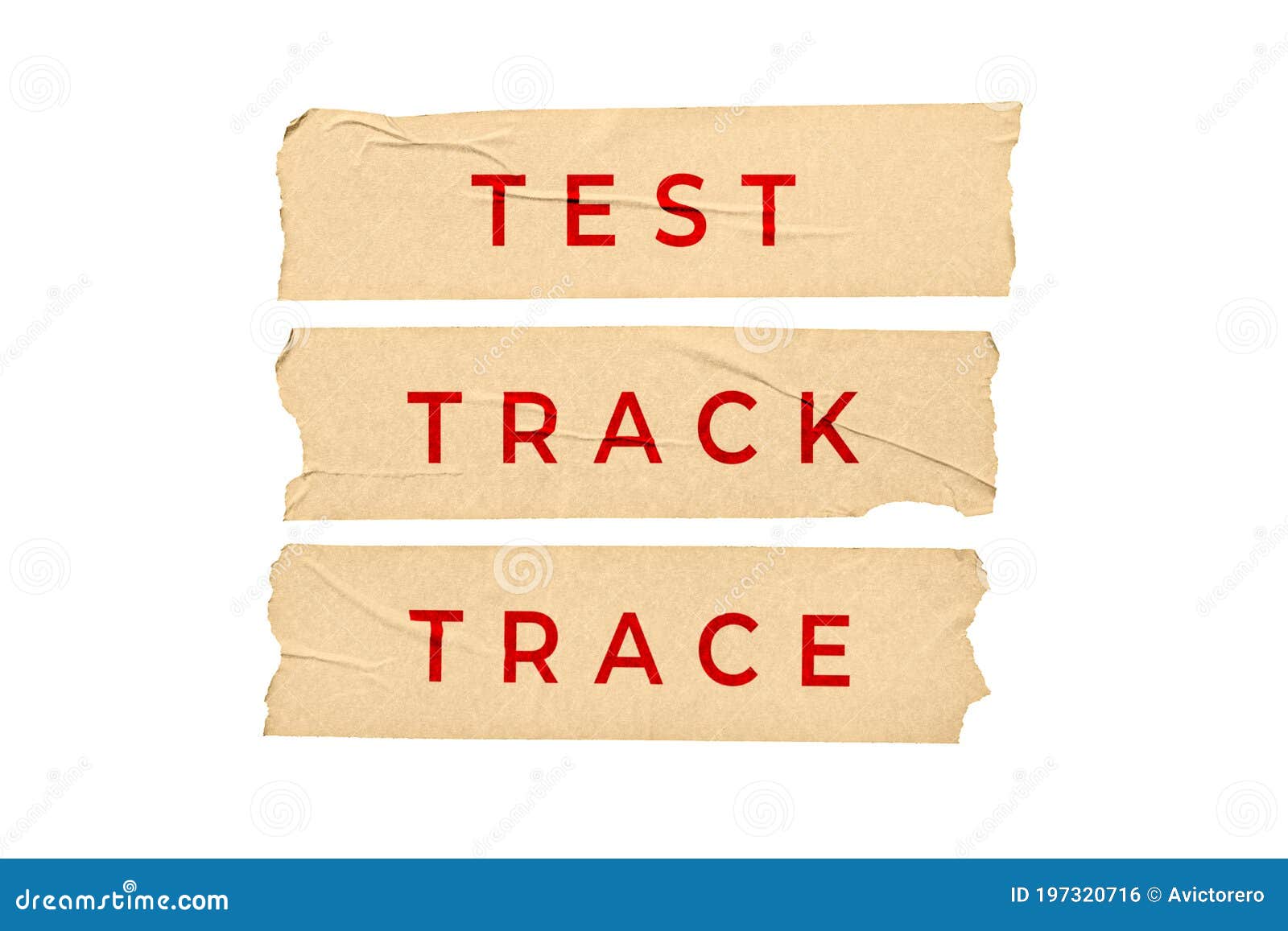 Test Trace Track concept stock photo. Image of covid - 197320716
