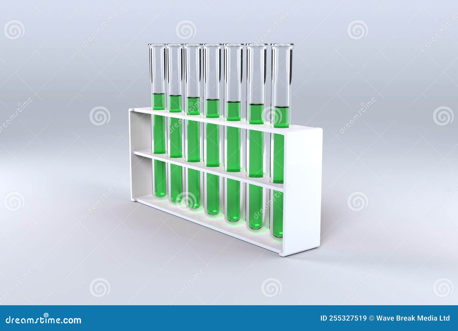 Test Tube with Chemical Solution Stock Image - Image of solution ...