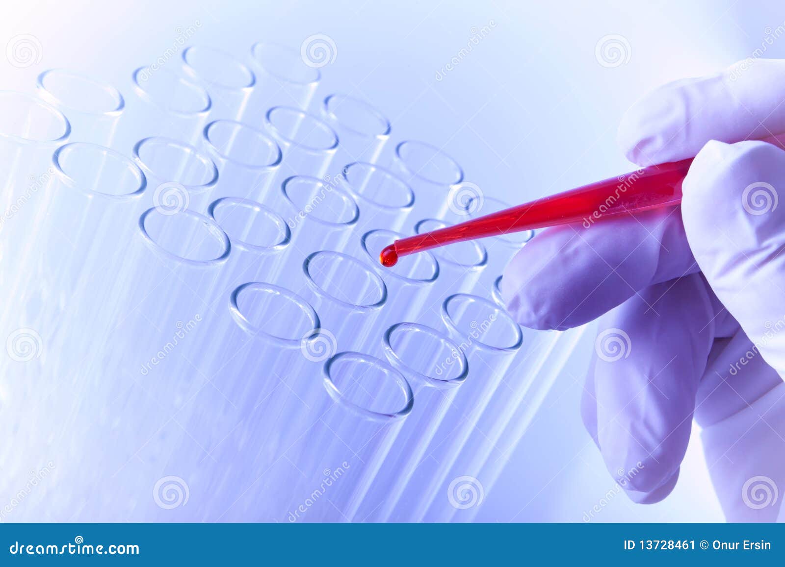 Test tube with a dropper stock image. Image of medical - 13728461