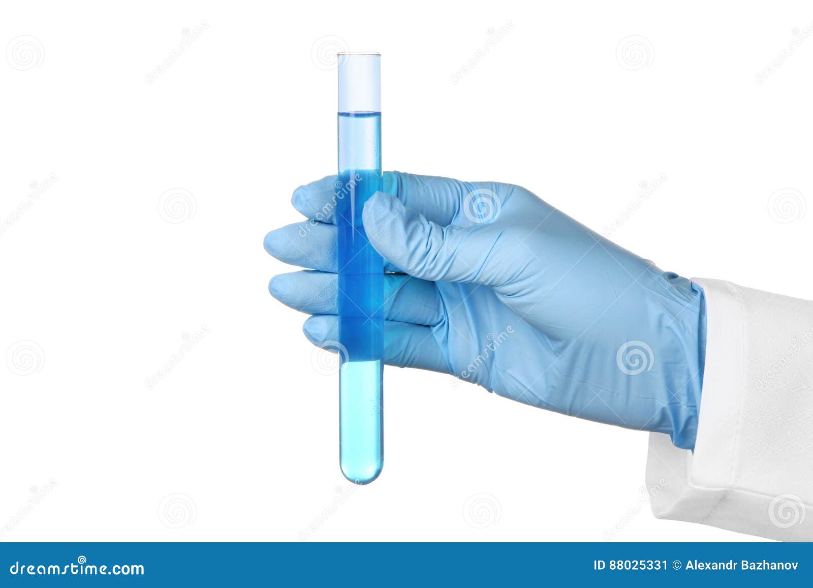 Test-tube in the hand stock image. Image of tube, hand - 88025331