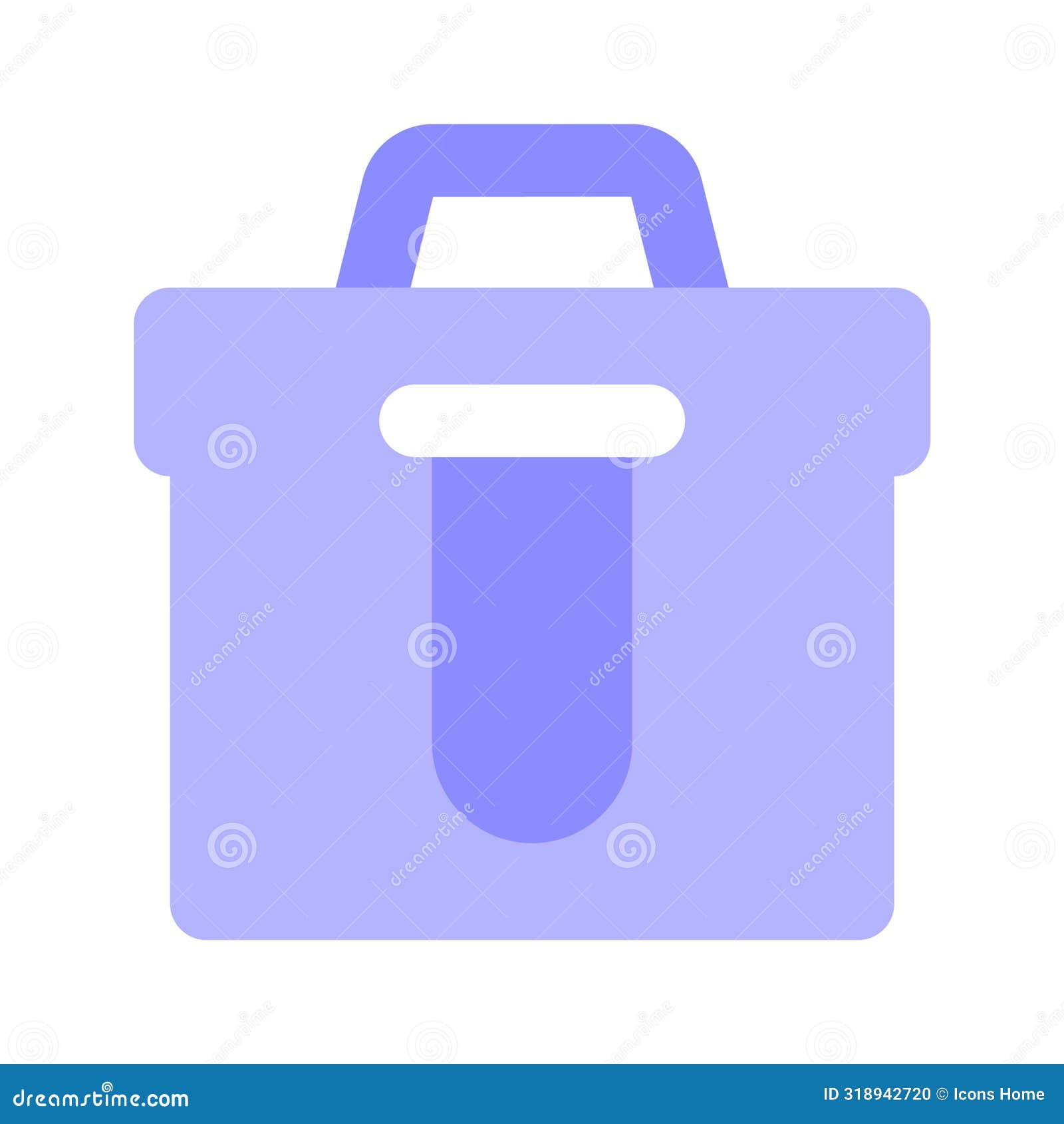 Test Tube Inside Bag Showing Concept Icon of Laboratory Samples Stock ...