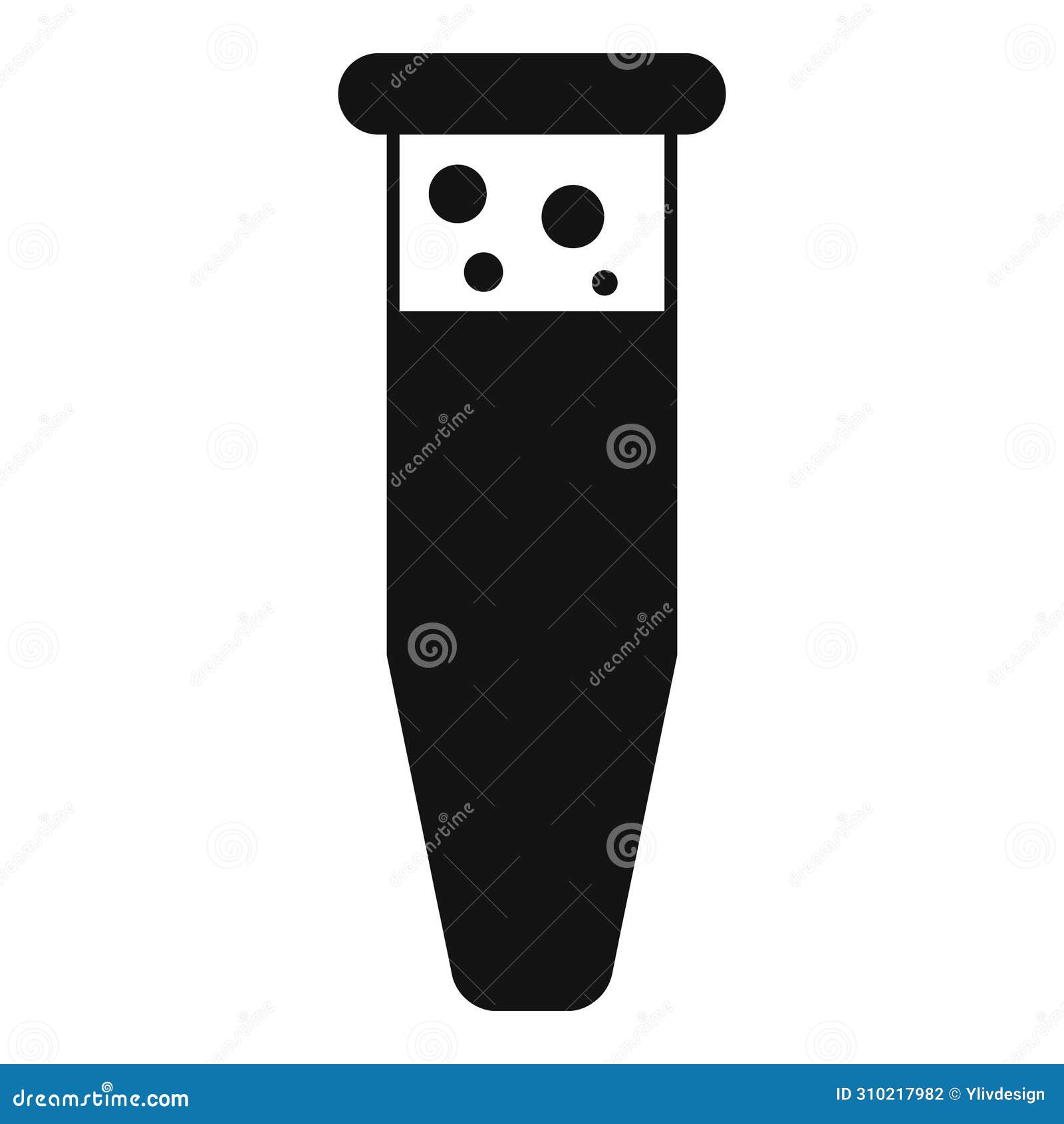 Test Tube Lab Icon Simple Vector. Chemical Study Stock Vector ...