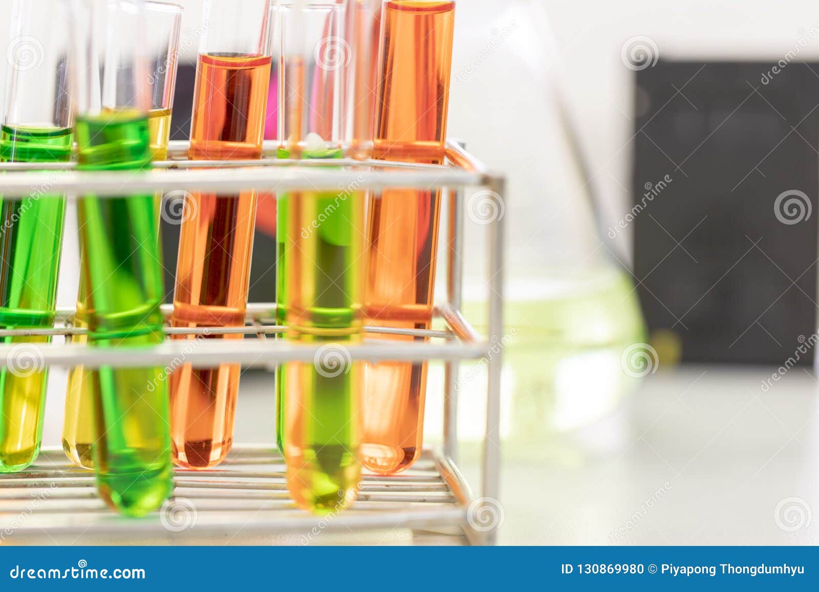 Test Tube in Lab, Research in Laboratory Stock Photo - Image of biology ...