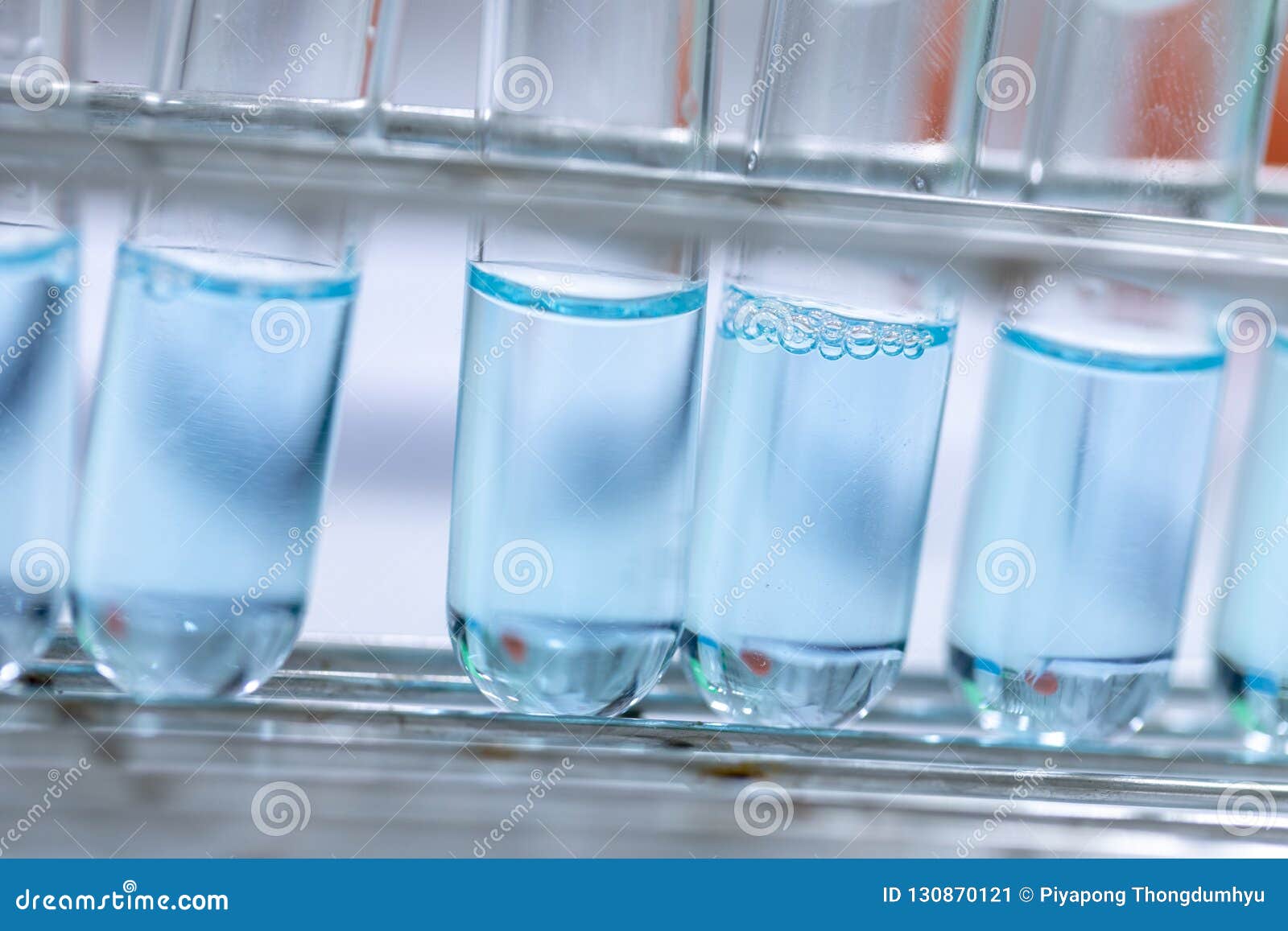 Test Tube in Lab, Research in Laboratory Stock Image - Image of flask ...